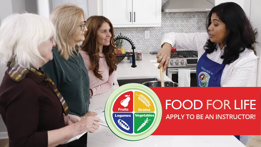 Online Food for Life Nutrition and Cooking Instructor Training Course