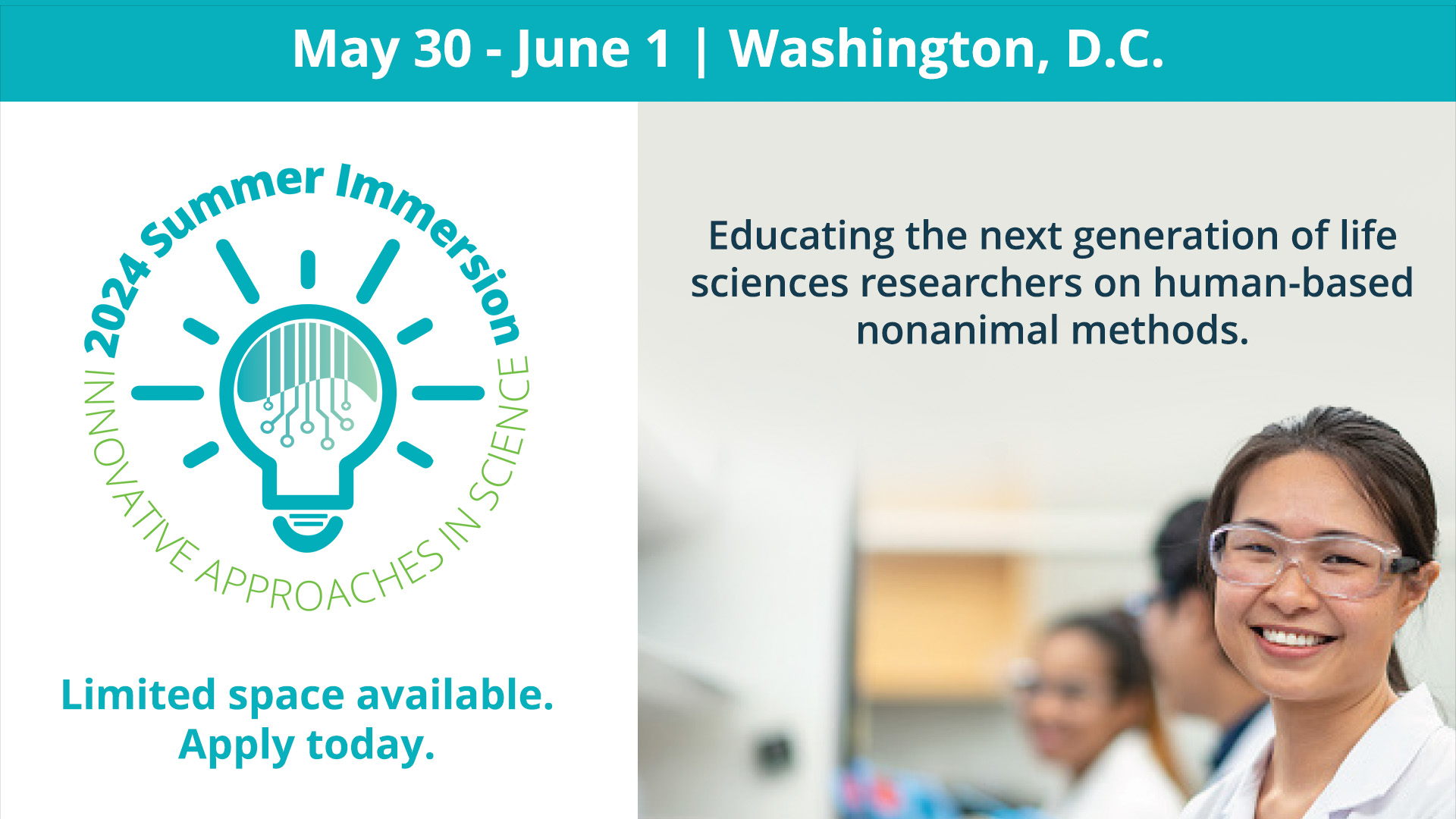 Summer Immersion on Innovative Approaches in Science