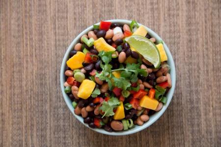 Mango Bean Salad