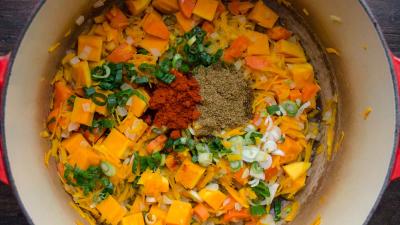 Locro vegetariano