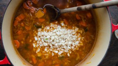 Locro vegetariano